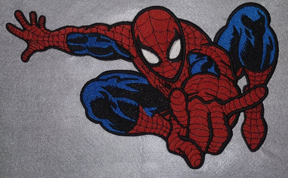 Spider man - Machine embroidery design pattern – 4 sizes